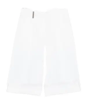Peserico Cuffed Tailored Shorts - White