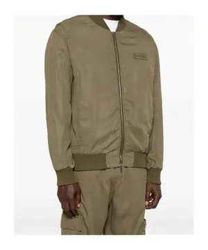 Iceberg Regular-fit Jacket With Zip Fastening And Ribbed Trims