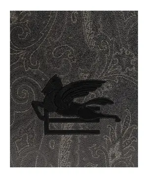 Etro Pegaso Embroidered Pouch Bag