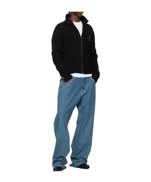 Vetements Logo Patch Zip-up Jacket