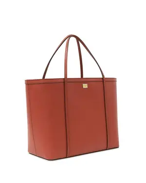 Dolce & Gabbana Logo Detail Tote Bag - Red