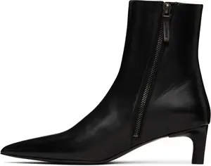 Marsèll Aculeo Polished Leather Ankle Boots