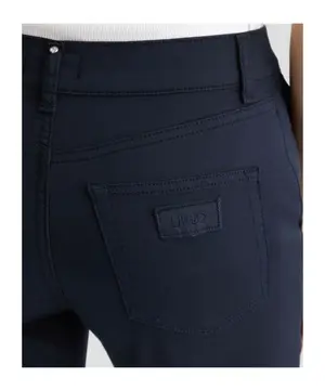 Liu Jo High-rise Cropped Trousers - Blue