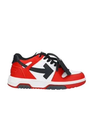 Off-White Round Head Flat Casual Shoes