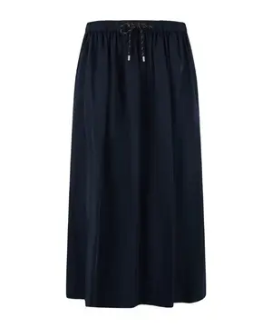 Veronica Beard Bates Crinkled Midi Skirt