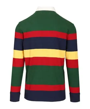 Polo Ralph Lauren Striped Rugby Knitted Top - Multicolor