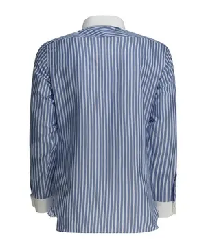 TOM FORD Long Sleeve Striped Shirt