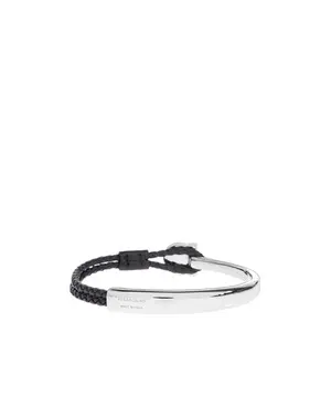 FERRAGAMO Gancini Cuff Bracelet - Navy