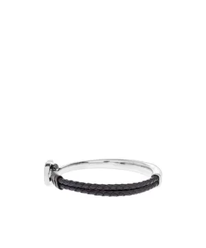 FERRAGAMO Gancini Cuff Bracelet - Navy