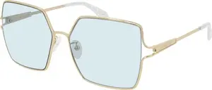 Alexander McQueen Logo Sunglasses - Blue