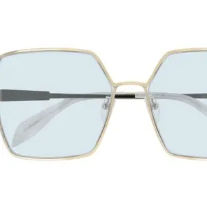 Alexander McQueen Logo Sunglasses - Blue