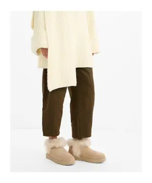 UGG Classic Ultra Mini Chalet Boots - Nude