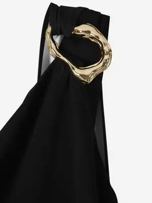 Roland Mouret Embellished Asymmetric Gown