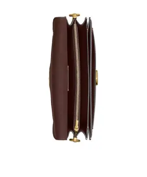 COACH Signature Hardware Shoulder Bag - B4/maple Maple
