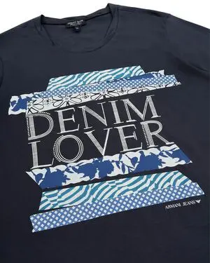 Emporio Armani Round Neck Logo T-shirt