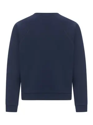 Celine Cotton Fleece Sweatshirt