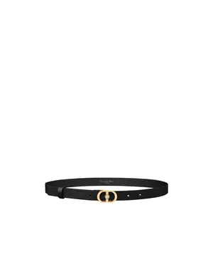 Dior 30 Montaigne Cd Belt - Black