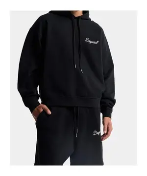 Dsquared2 Relaxed-fit Embroidered Logo Hoodie - Black