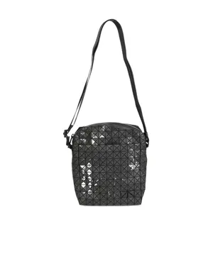 Issey Miyake Geometric Shoulder Bag - Black