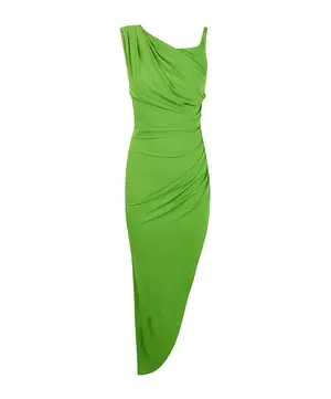 Elisabetta Franchi Draped Asymmetric Dress