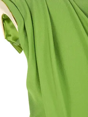 Elisabetta Franchi Draped Asymmetric Dress