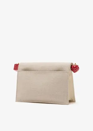 Jacquemus Logo Plaque Clutch Bag