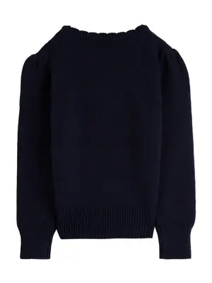 Polo Ralph Lauren Embroidered Bear Pullover - Blue
