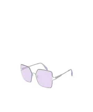 Alexander McQueen Logo Sunglasses - White