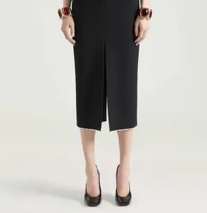 Givenchy Sliced Square-toe Pumps - Black