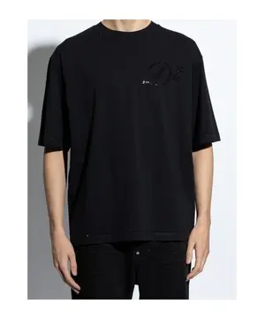 Dsquared2 Crystal-logo Crewneck T-shirt