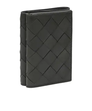 Bottega Veneta Trifold Wallet - Grey