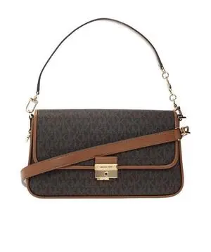 Michael Kors Bradshaw Foldover Top Tote Bag - Black