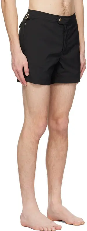 TOM FORD Mid-rise Buckled Swim Shorts