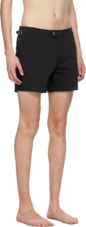 TOM FORD Mid-rise Buckled Swim Shorts