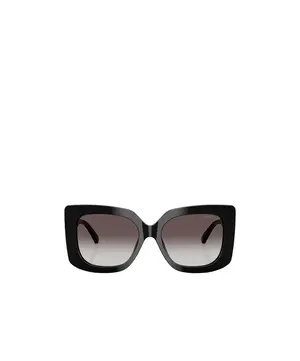 JIMMY CHOO Butterfly Frame Sunglasses - Black