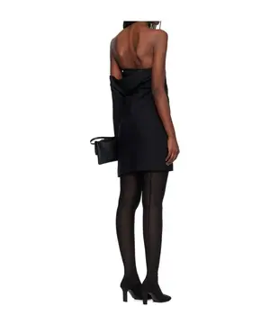 COURREGES Draped Bustier Dress
