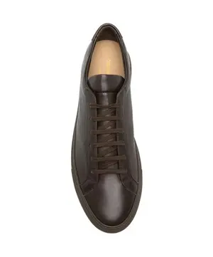 COMMON PROJECTS Round Toe Lace-up Sneakers - Black