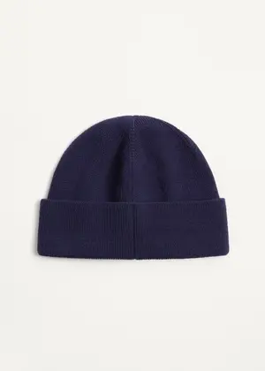 Valentino Garavani Logo Embroidered Beanie - Blue