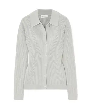 Dries Van Noten Ribbed Cardigan