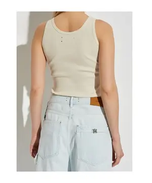 Amiri Ribbed Sleeveless Tank Top