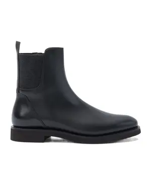 Brunello Cucinelli Leather Chelsea Boots With Embellishment