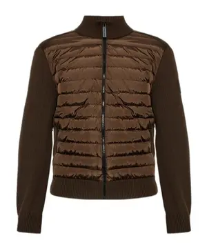 Canada Goose Zip-up Padded Jacket - Black