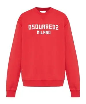 Dsquared2 Milano Cool Fit Crewneck Sweatshirt - Red