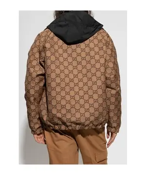 Gucci Reversible Gg Canvas Jacket