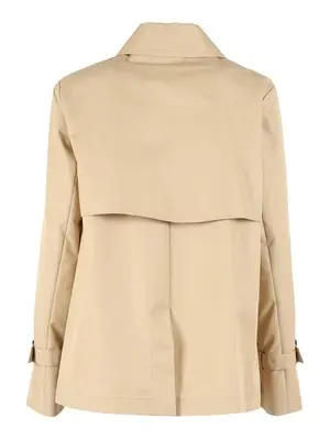 Max Mara Double-breasted Trench Jacket - Beige