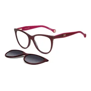 Carolina Herrera Clip-on Eyeglasses - Red