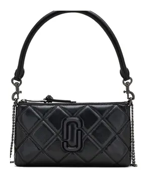Marc Jacobs The Quilted Snapshot Convertible Shoulder Bag By - Black