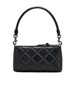 Marc Jacobs The Quilted Snapshot Convertible Shoulder Bag By - Black