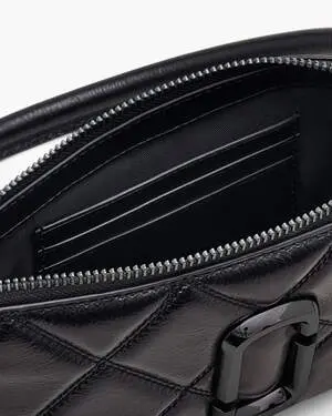 Marc Jacobs The Quilted Snapshot Convertible Shoulder Bag By - Black