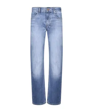 7 For All Mankind Straight-leg Jeans - Blue